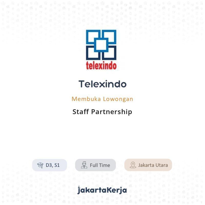 Lowongan Kerja Staff Partnership di Telexindo - JakartaKerja