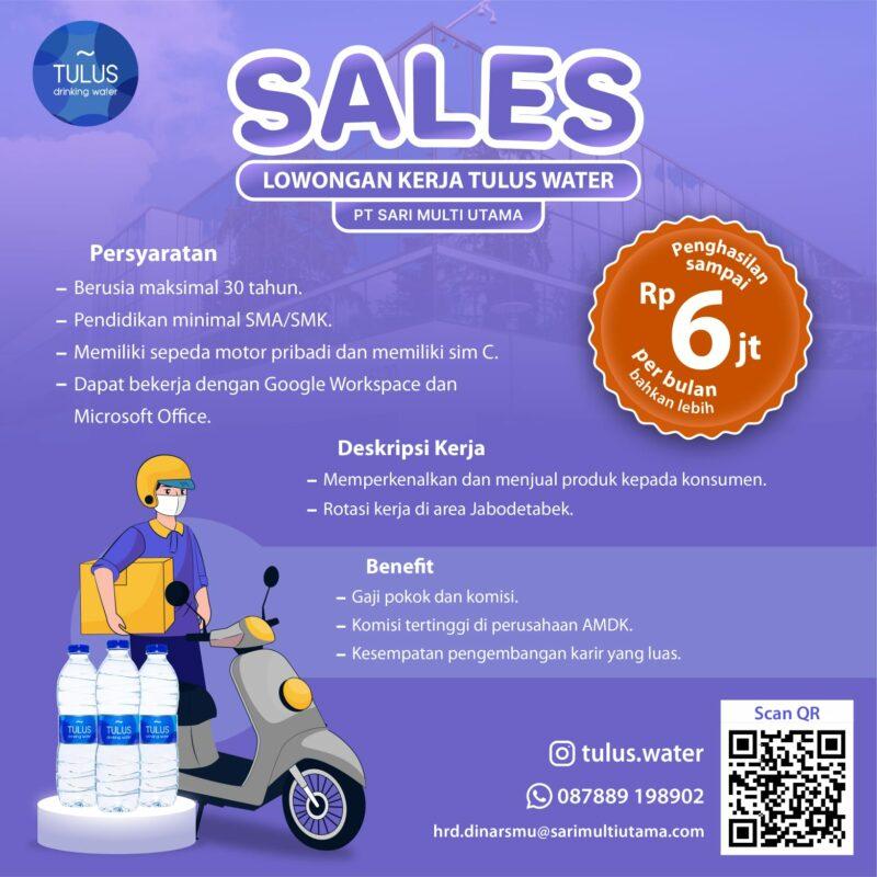 Lowongan Kerja Sales di PT. Sari Multi Utama - JakartaKerja