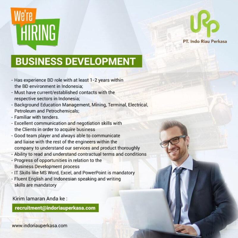 Lowongan Kerja Business Development - Technical Support (Specialist) di ...