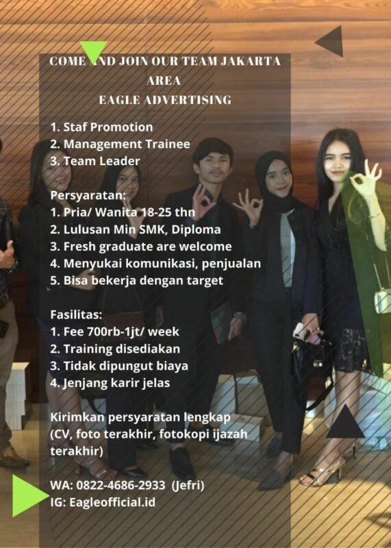 Lowongan Kerja Staf Promotion - Management Trainee - Team Leader di ...