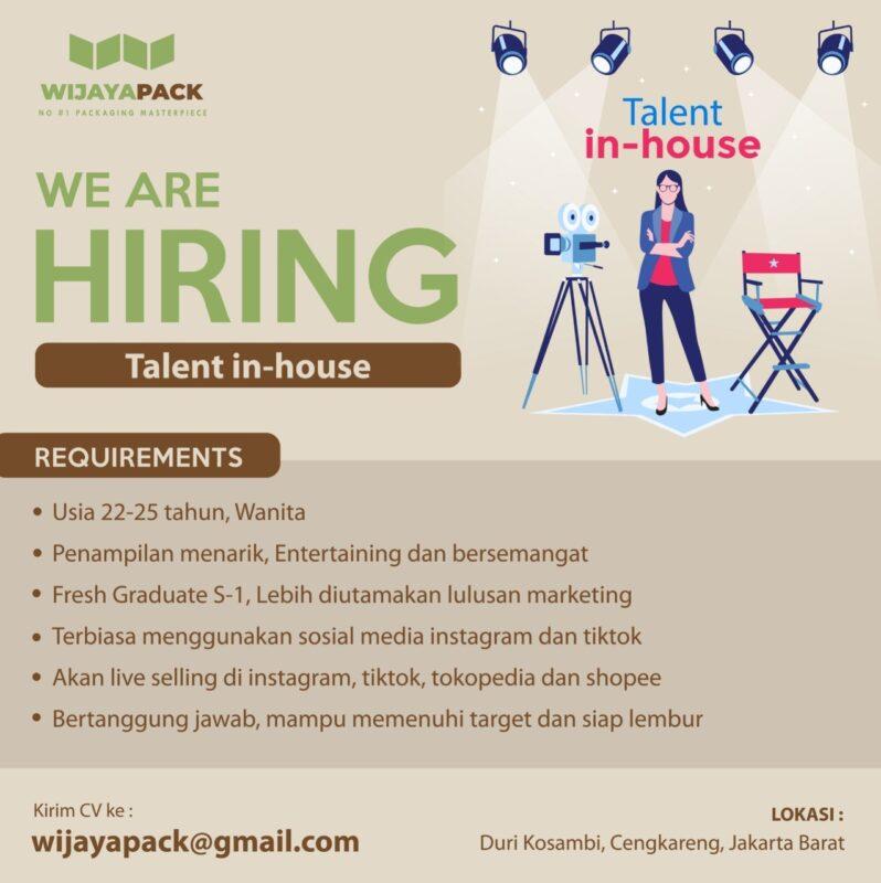 Lowongan Kerja Talent In House di PT. Solusi Kemasan UMKM - JakartaKerja