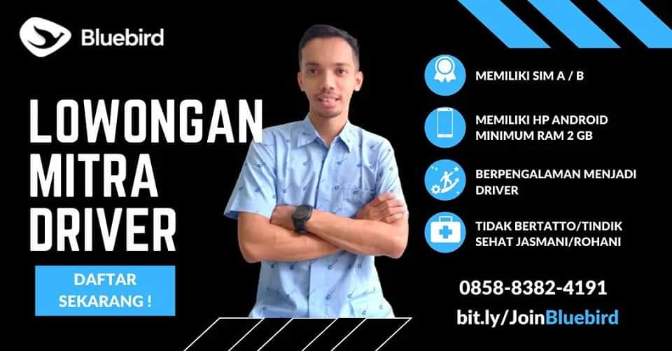 Lowongan Kerja Driver Taksi di PT. Blue Bird - JakartaKerja