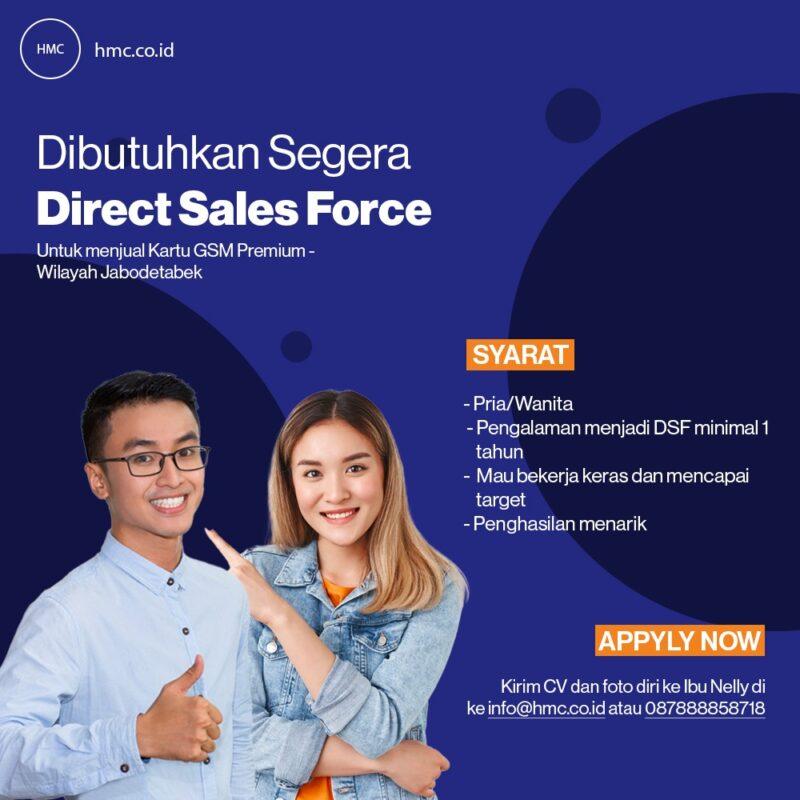Lowongan Kerja Direct Sales Force di HMC Consulting - JakartaKerja