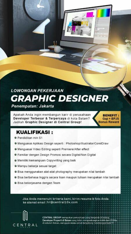 Lowongan Kerja Graphic Designer - Staff Event - Supervisor Digital ...