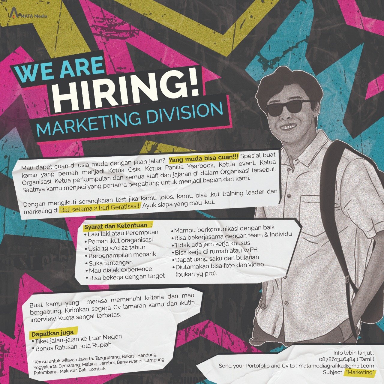 Lowongan Kerja Marketing di CV. Mata Media - JakartaKerja