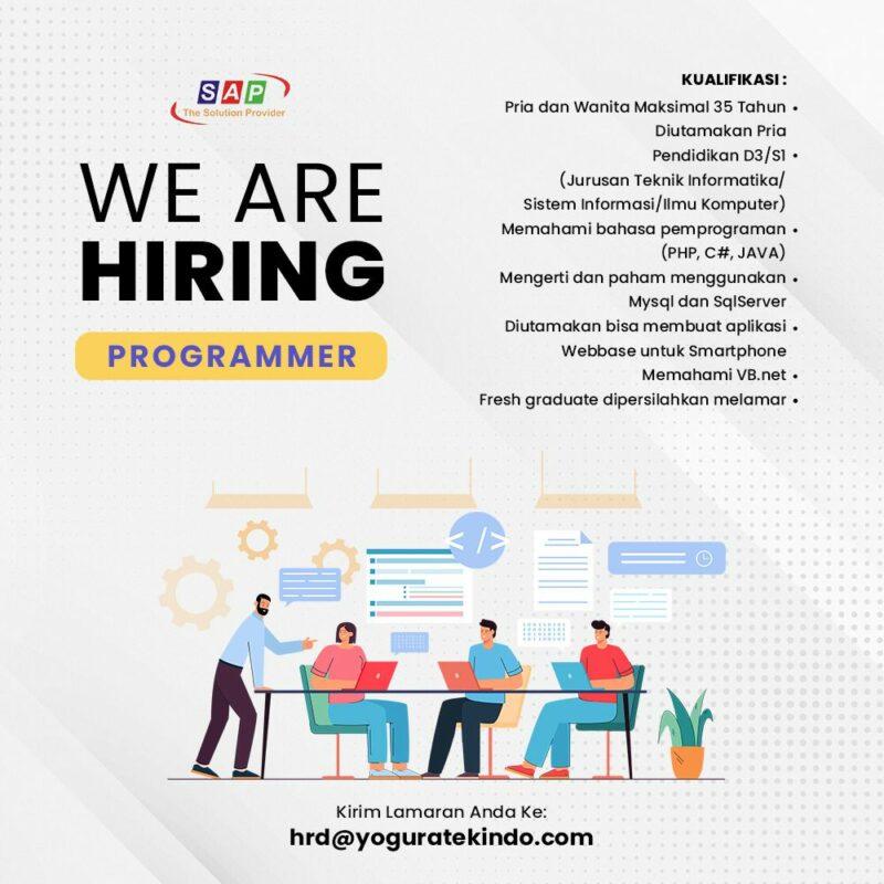 Lowongan Kerja Programmer - Marketing di PT. Sistem Aksesindo Perdana - JakartaKerja