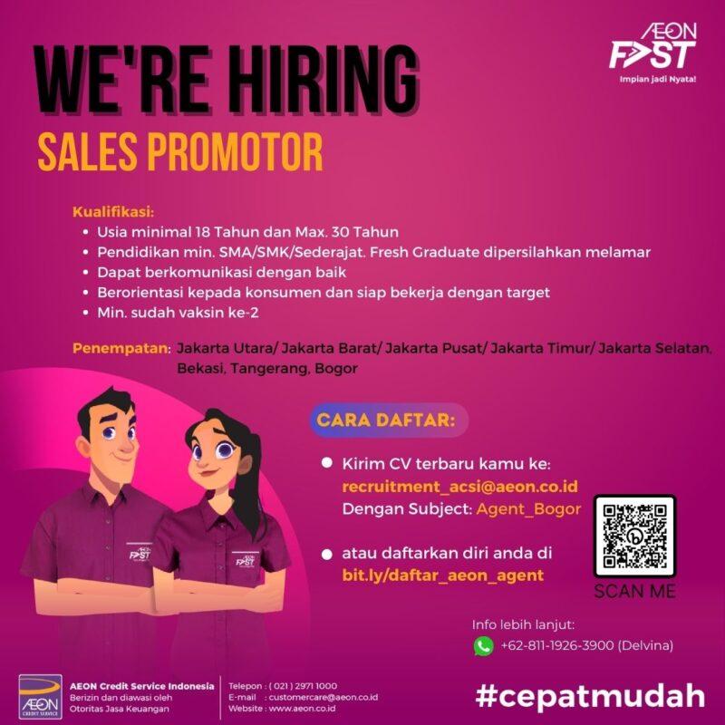 Lowongan Kerja Sales Promotor di AEON Credit Service Indonesia ...