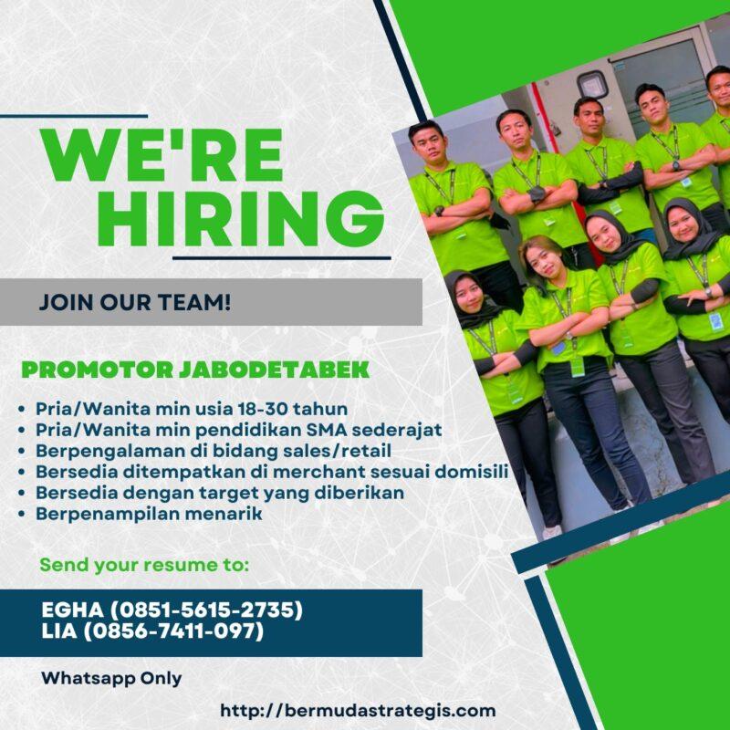 Lowongan Kerja Promotor Jabodetabek di PT. Bermuda Advertising - JakartaKerja