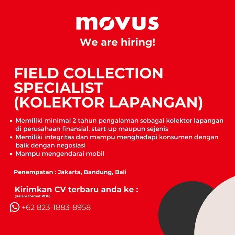 Lowongan Kerja Field Collection Specialist (Kolektor Lapangan) - Field ...