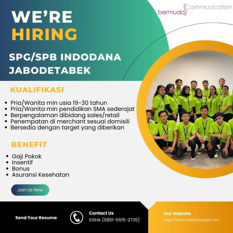 Lowongan Kerja SPG/SPB di PT. Bermuda Advertising - JakartaKerja
