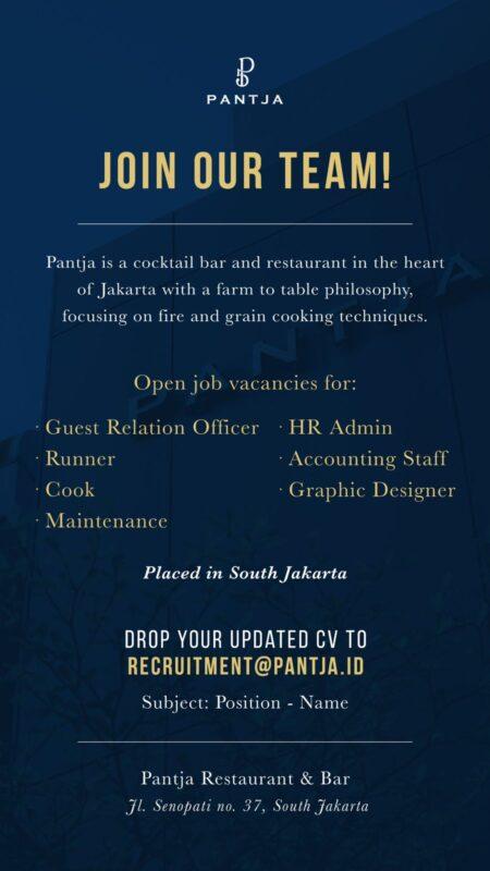 Lowongan Kerja Guest Relation Officer - HR Admin - Runner - Cook ...
