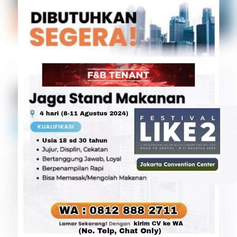 Lowongan Kerja Jaga Stand Bazzar di Karya Utama Group - JakartaKerja