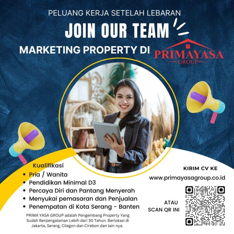 Lowongan Kerja Marketing Property di Prima Yasa Group - JakartaKerja