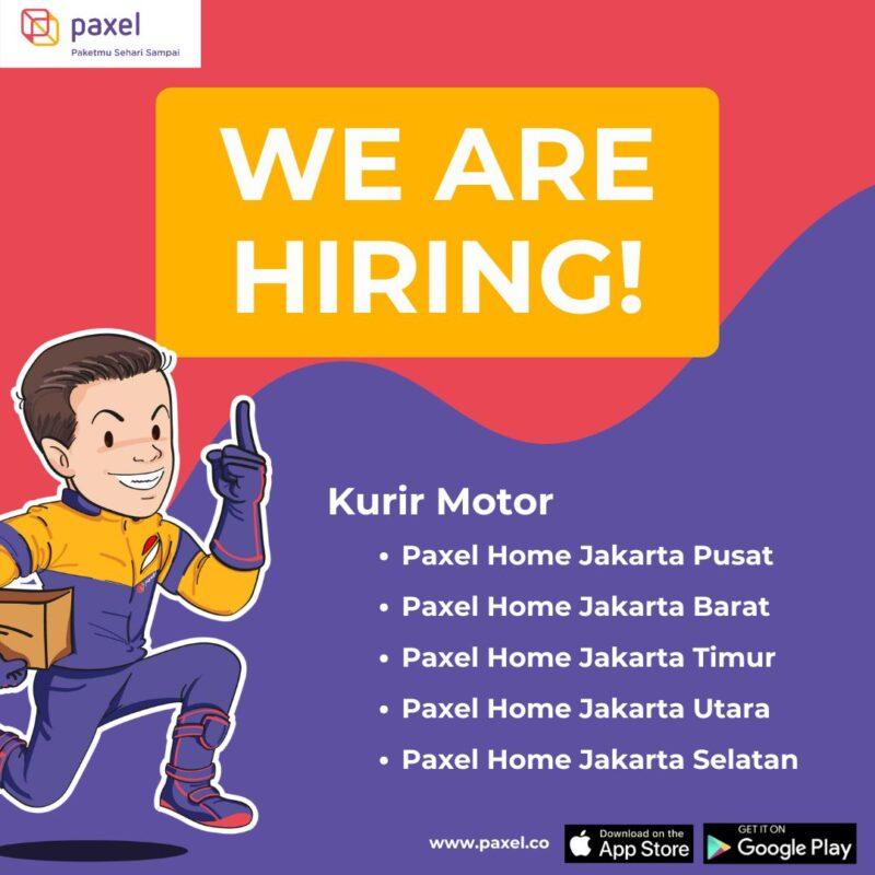 Lowongan Kerja Kurir Motor di PT. Paxel Algorita Unggul - JakartaKerja