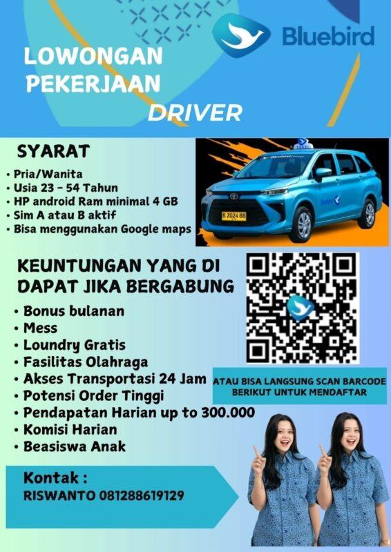 Lowongan Kerja Driver di Bluebird Pool Cijantung - JakartaKerja