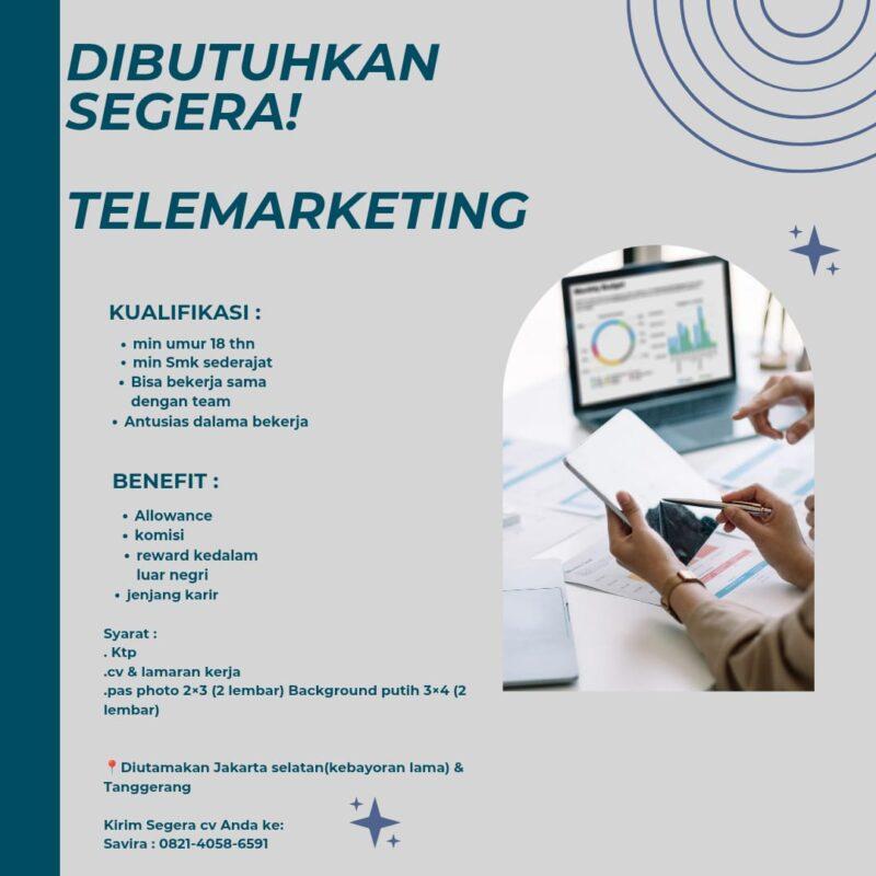 Lowongan Kerja Telemarketing di Bank DBS - JakartaKerja