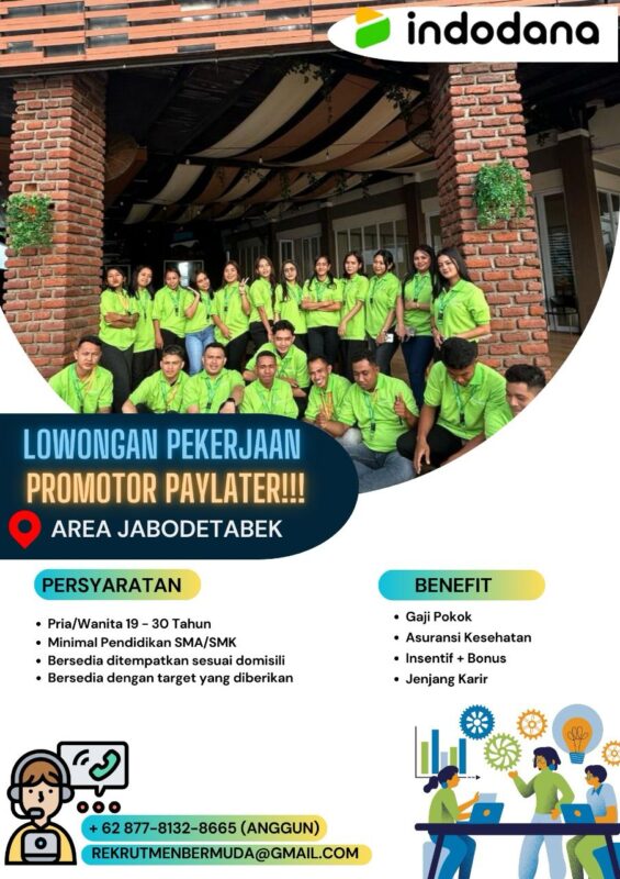 Lowongan Kerja Promotor Paylater di PT. Bermuda Advesting - JakartaKerja