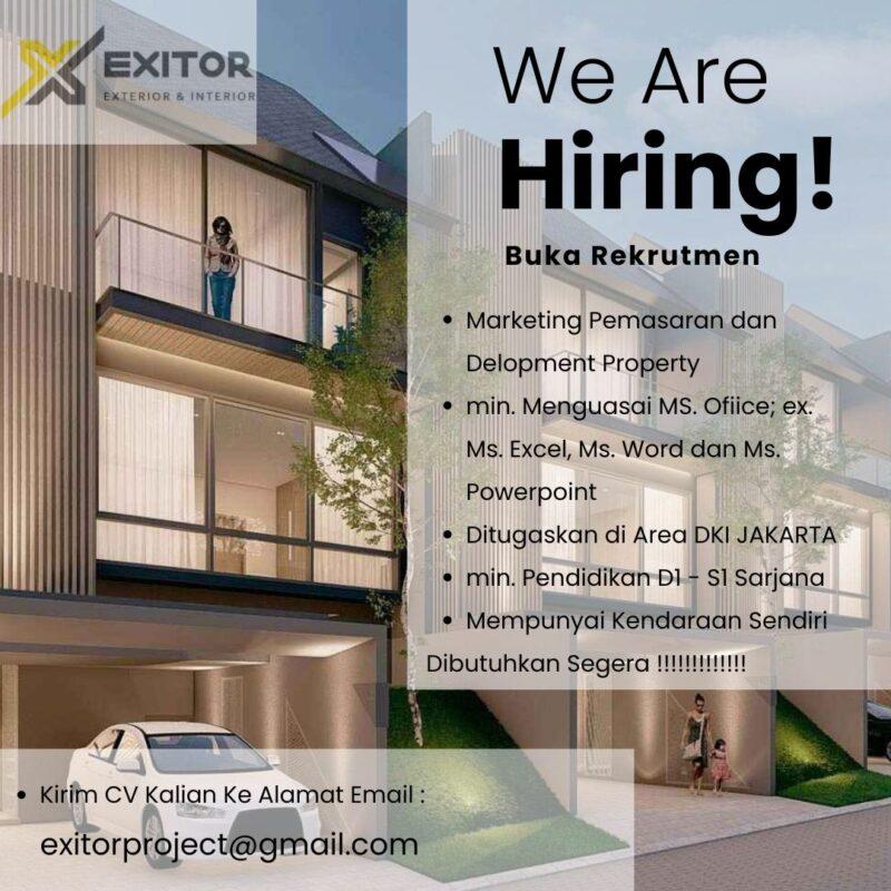 Lowongan Kerja Marketing Pemasaran dan Development Property di PT ...