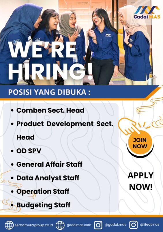 Lowongan Kerja Operation Staff - Budgeting Staff di PT. Maju Aman ...