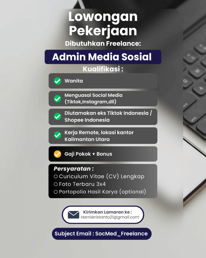 Lowongan Kerja Admin Social Media di Star Group - JakartaKerja