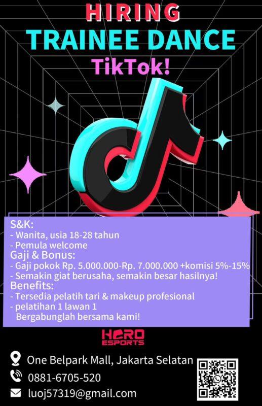 Lowongan Kerja Trainee Dance di Whim Management Indonesia - JakartaKerja