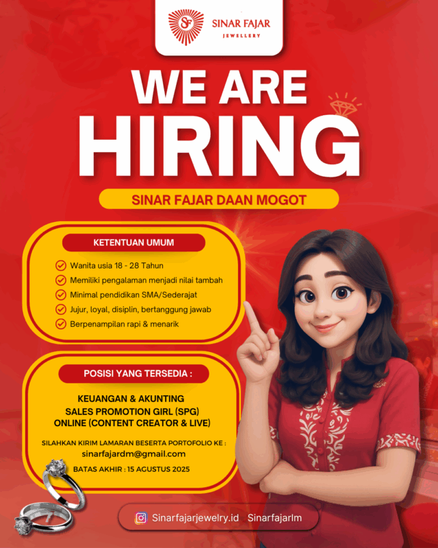 Lowongan Kerja Keuangan & Akunting - Sales Promotion Girl (SPG ...