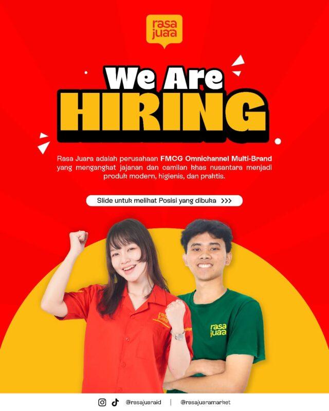 Lowongan Kerja Store Acquicition - Admin Sales - Head Store - Crew ...