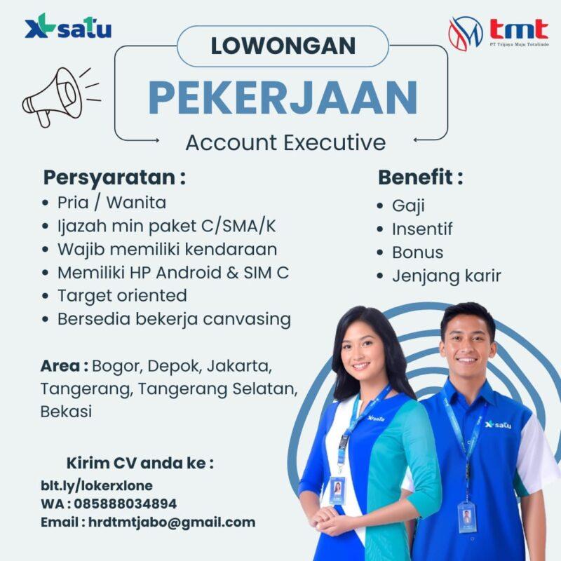 Lowongan Kerja Account Executive di PT. Trijaya Maju Totalindo ...