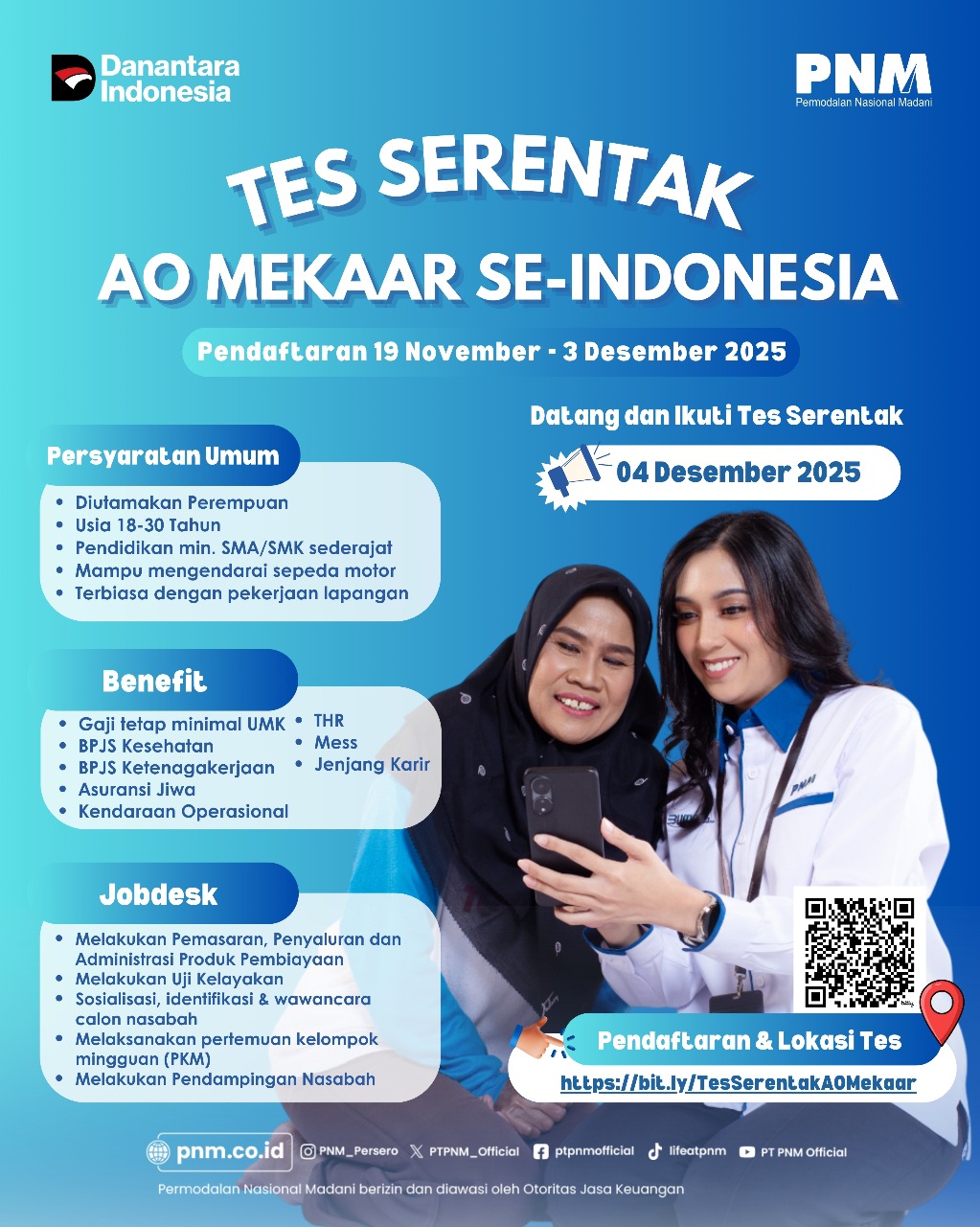 Lowongan Kerja Account Officer (AO) di PT. Micro Madani Institute ...
