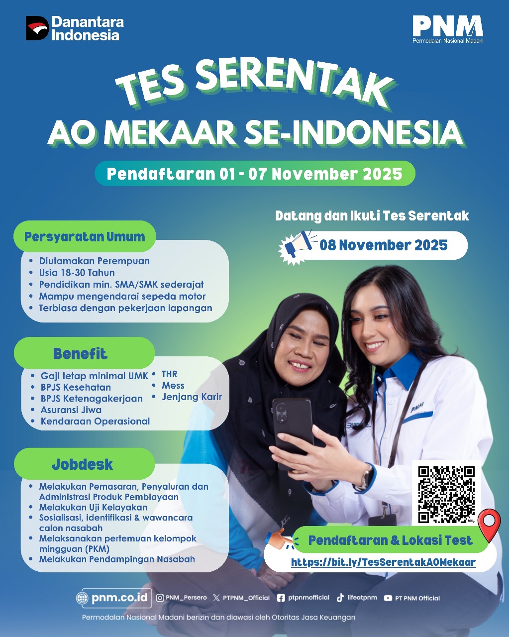 Lowongan Kerja Account Officer (AO) di PT. Micro Madani Institute ...