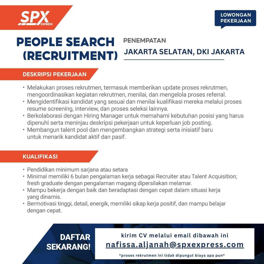 Lowongan Kerja Hub Lead di SPX Express - JakartaKerja