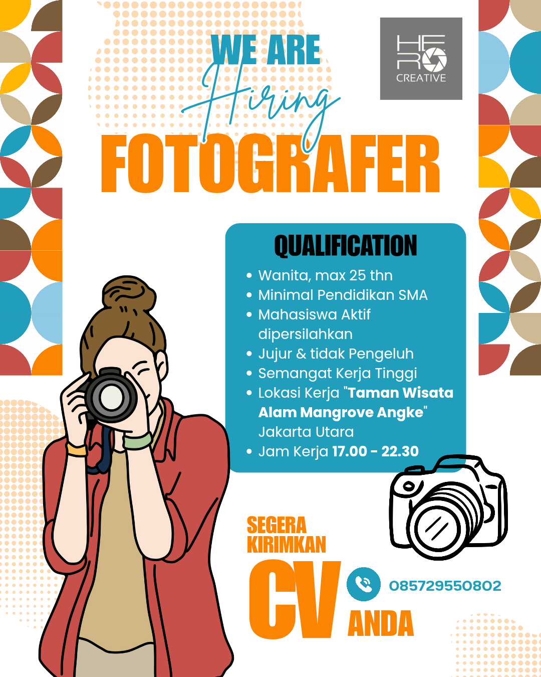 Lowongan Kerja Fotografer di Hero Creative - JakartaKerja