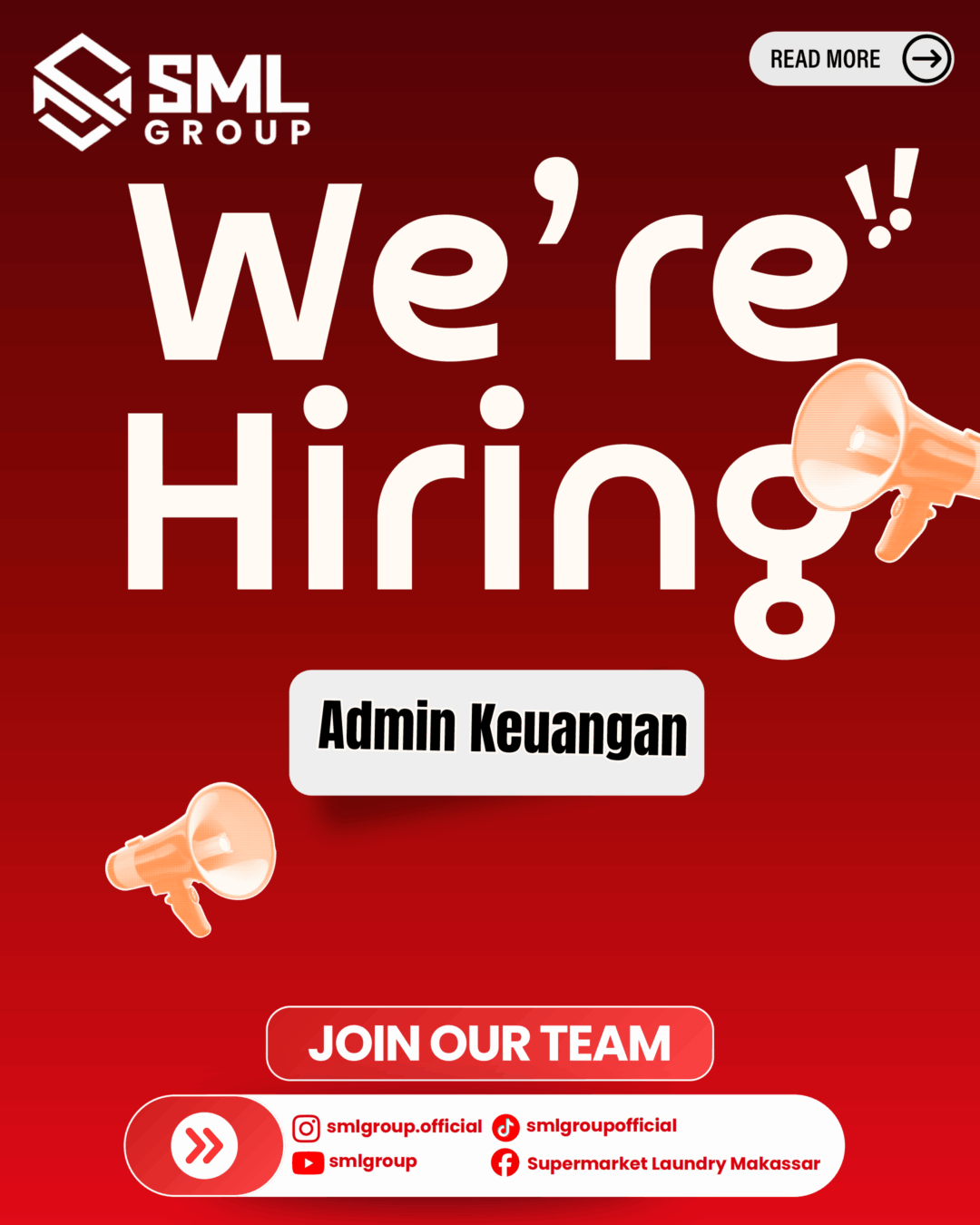 Lowongan Kerja Admin Keuangan di Supermarket Laundry Group - JakartaKerja