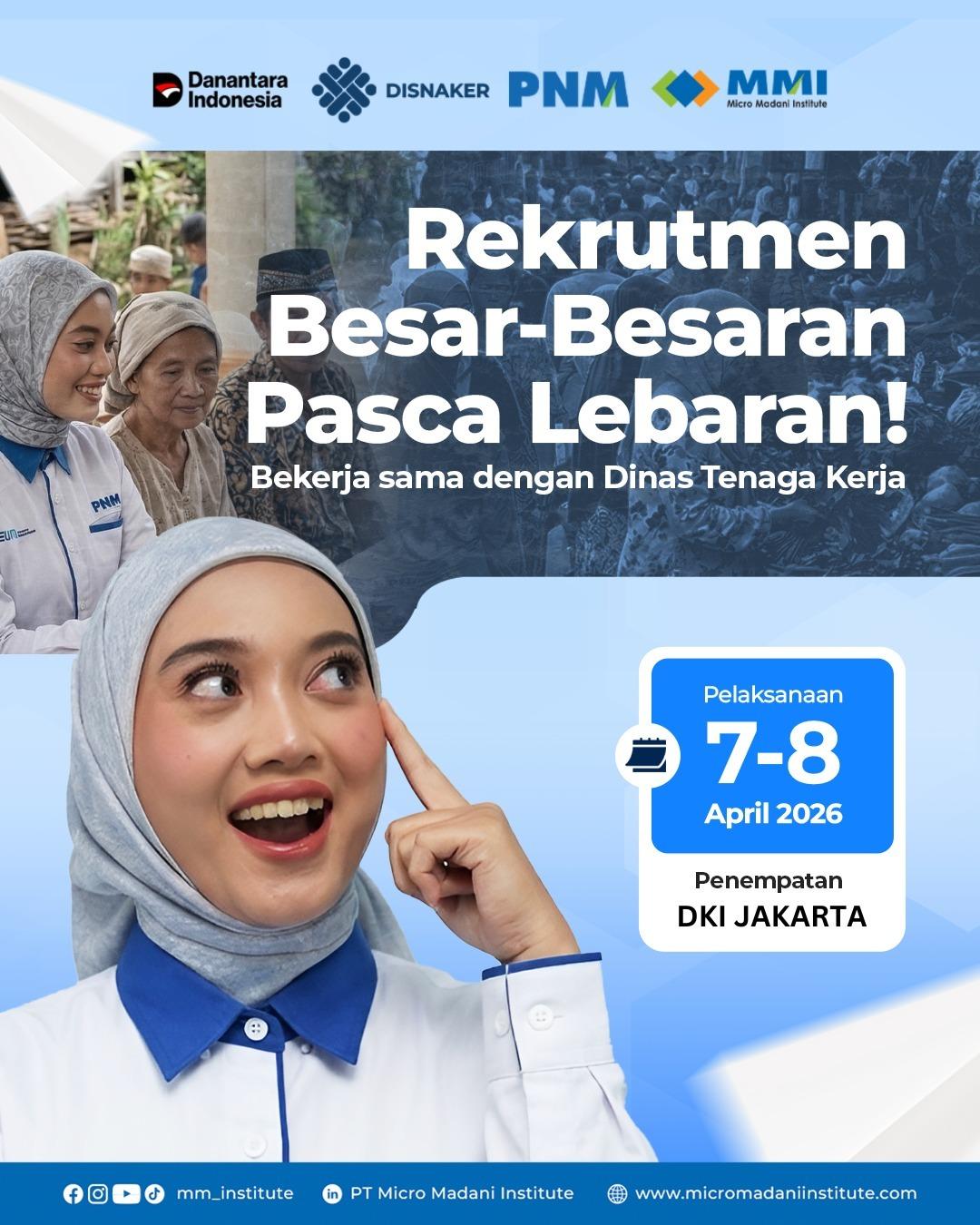 Lowongan Kerja Account Officer di PT. Micro Madani Institute - JakartaKerja