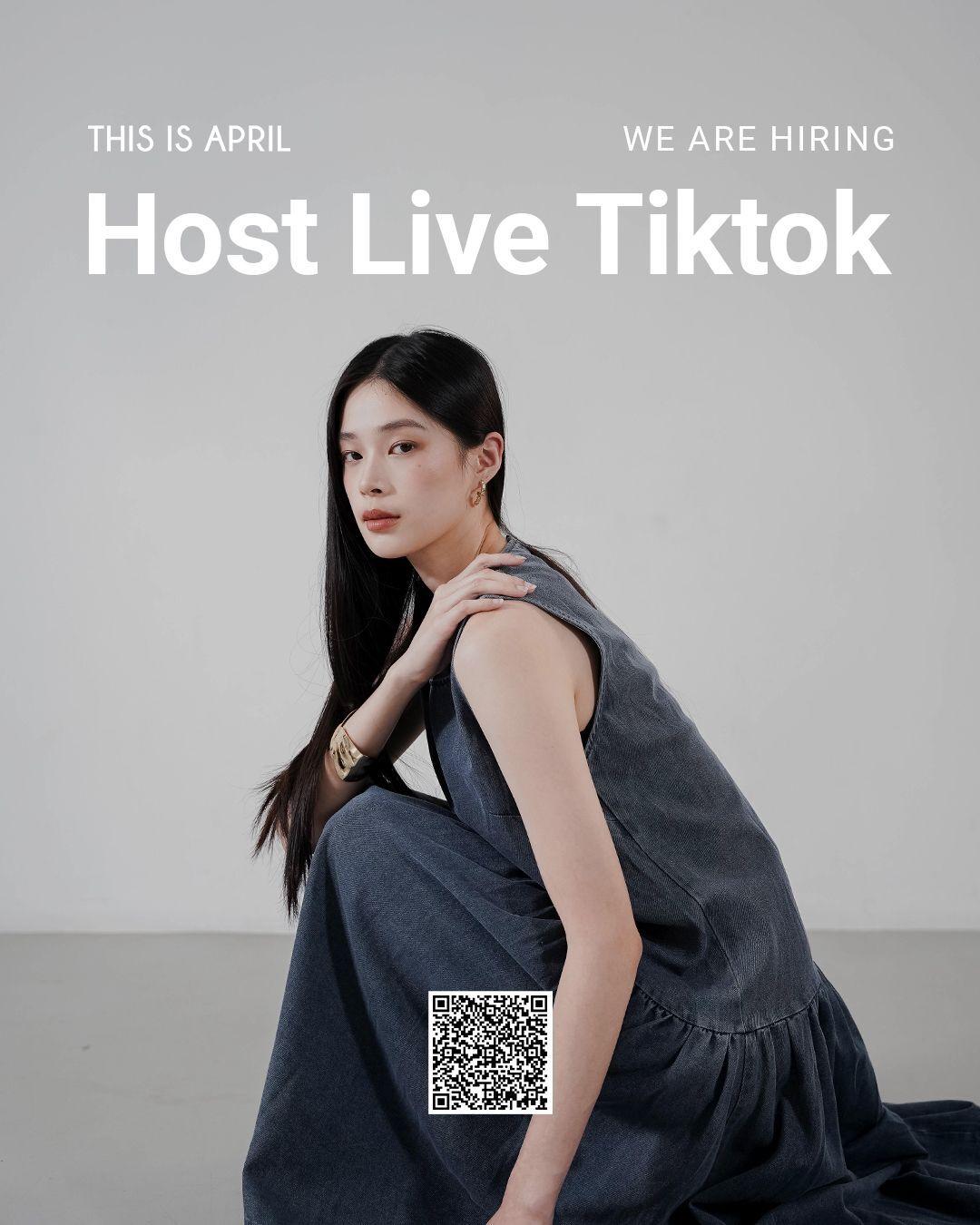Lowongan Kerja Host Live Tiktok di This Is April - JakartaKerja