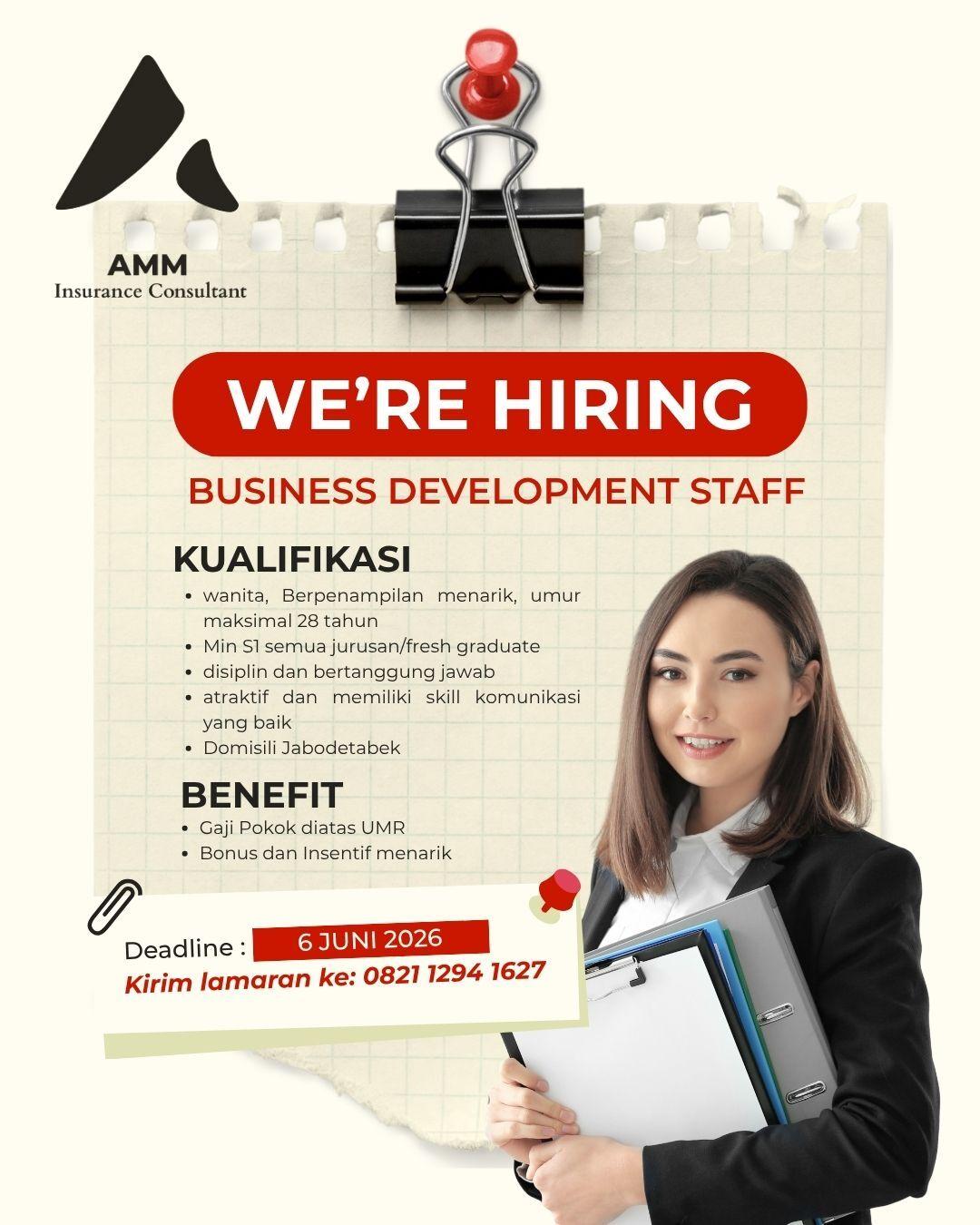 Lowongan Kerja Business Development Staff di PT. Amara Mulia Mandiri ...