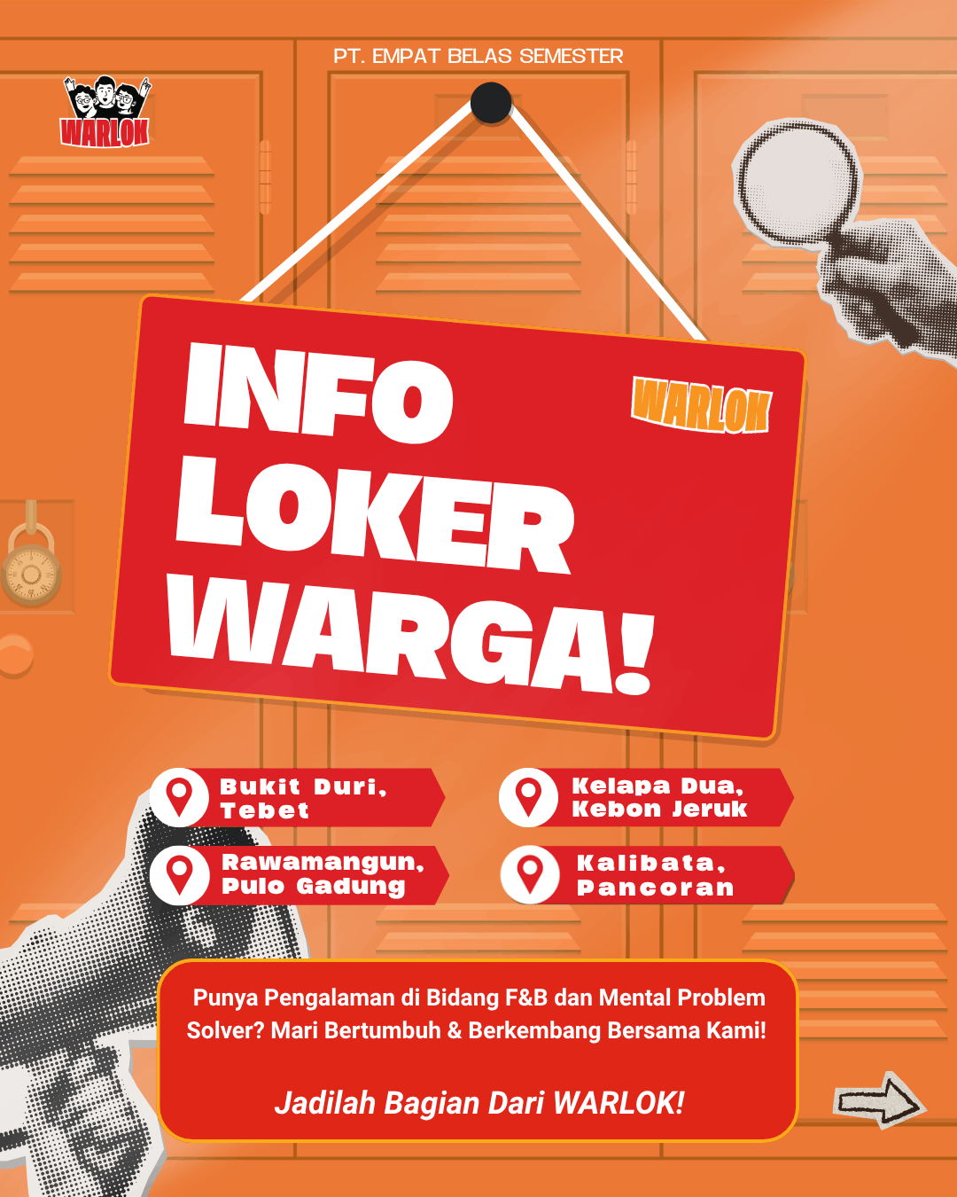 Lowongan Kerja Kitchen Crew - Server - Barista - Dishwasher - SPV di ...